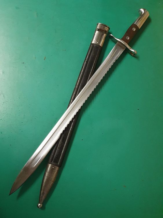Sägebajonett M1906 Faschinenmesser Bajonett Armee Epee | Kaufen auf Ricardo