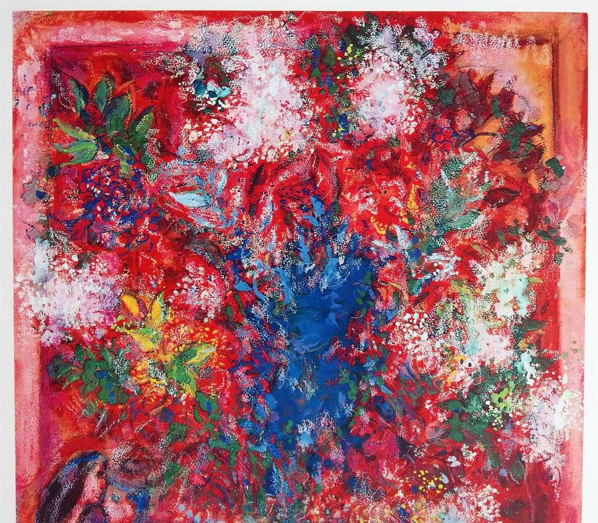 Marc Chagall – Litho LES FLEURS ROUGES (Gebraucht) in Oberriet SG für ...