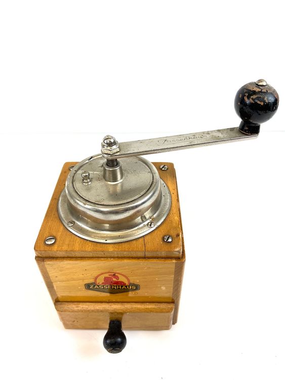 Vintage ZASSENHAUS Kaffeemühle / Handmühle mit Handkurbel | Kaufen auf Ricardo