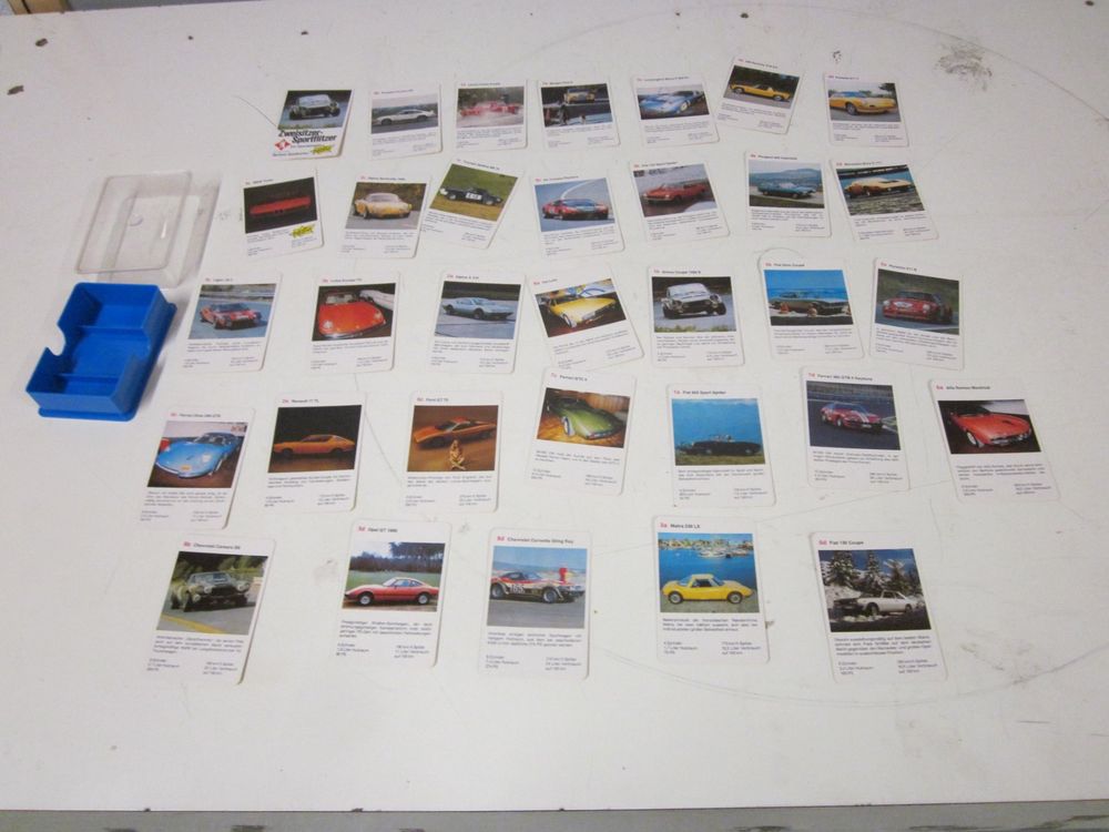 Quartett Spiel Auto Spitzen-Trumpf 1970 Berliner Oldtimer (Gebraucht) in Grand-lancy für CHF 1.5 ...