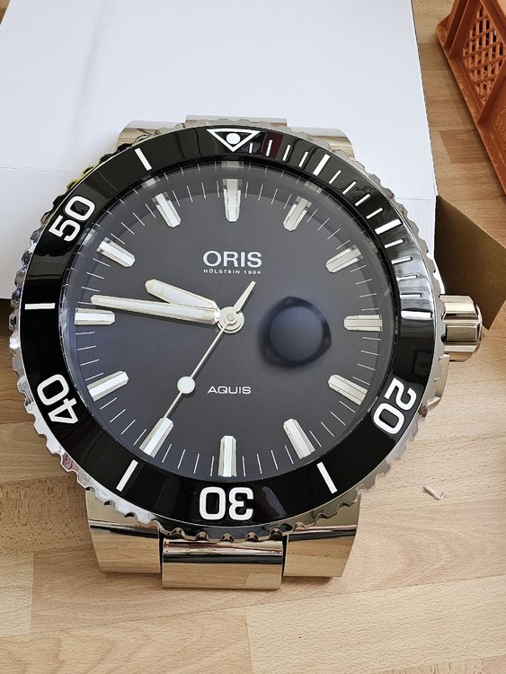 Oris Aquis Wall Clock Wanduhr | Kaufen auf Ricardo