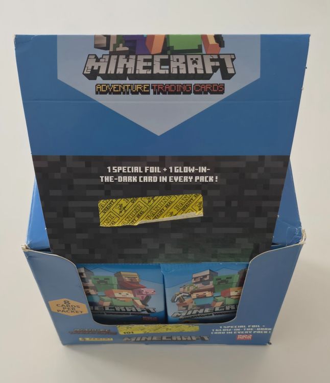Minecraft Aventure Tranding Cards Panini 》36 Booster (Neu (gemäss Beschreibung)) in Niederbipp ...