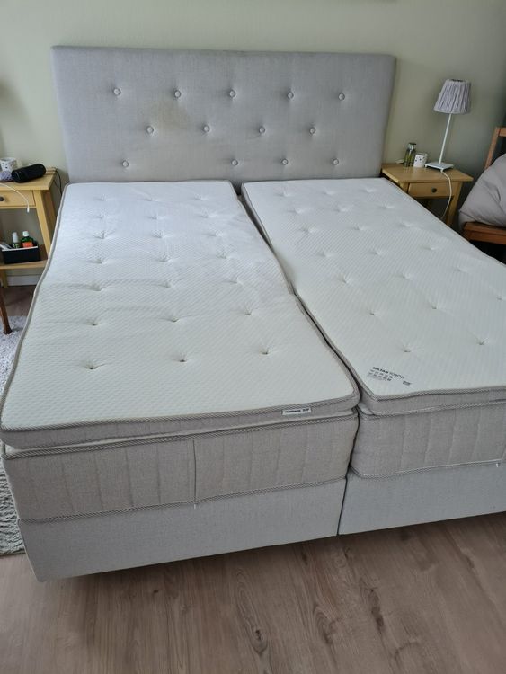 IKEA Boxspring Evenskjer 180x200cm inkl. Matratzen (Gebraucht) in ...