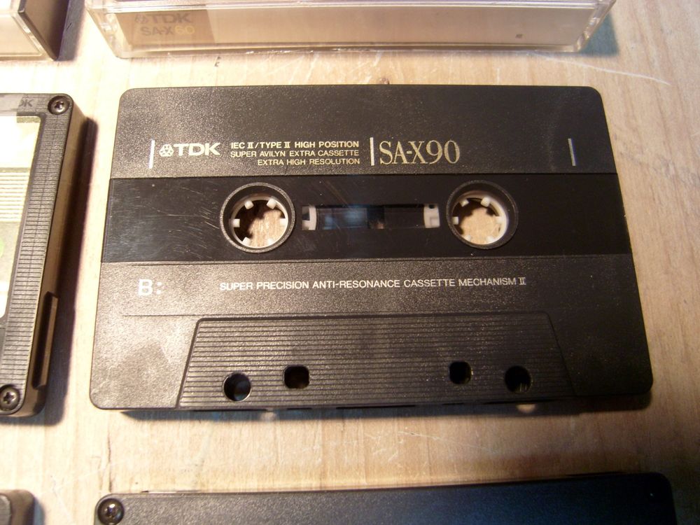 8 High End TDK90 Kassetten,1a Qualität, Vintage, Top Zustand (Gebraucht ...