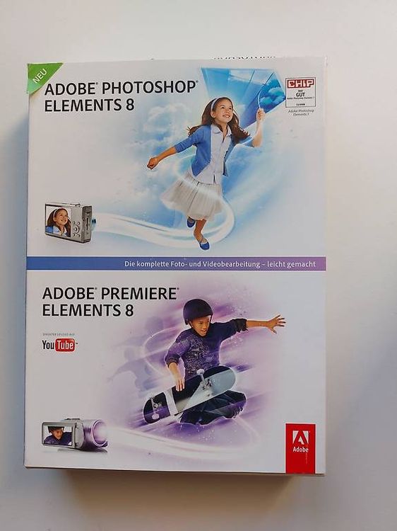 Adobe Photoshop Elements 8 (Gebraucht) in Fislisbach für CHF 1 – nur ...