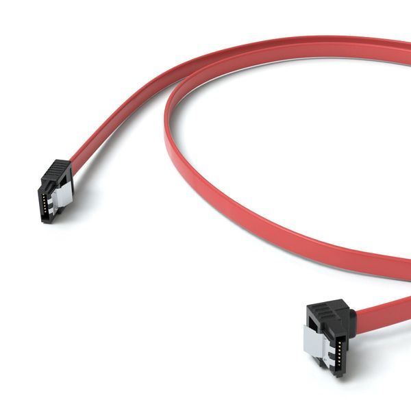 0,35m SATA 3 Kabel Rot S-ATA 6 Gb/s Hi (Neu (gemäss Beschreibung)) in ...
