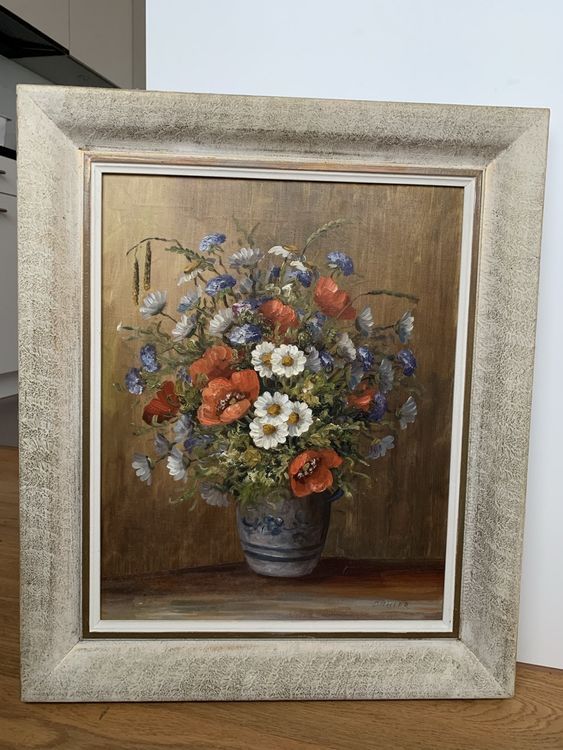 Gemälde Öl auf Leinen signiert Dähler gerahmt (Gebraucht) in Willisau für CHF 110 – mit ...