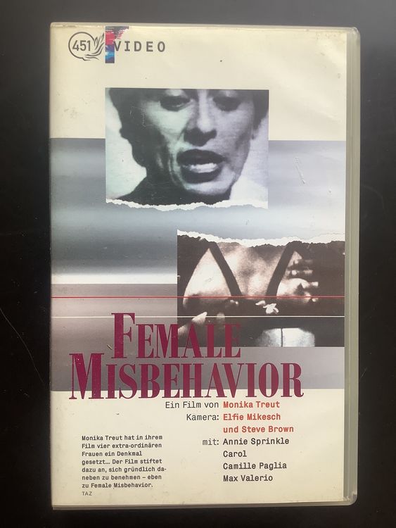 VHS-Video: Female Misbehavior, Dokumentation 1992 (Gebraucht) in Basel ...