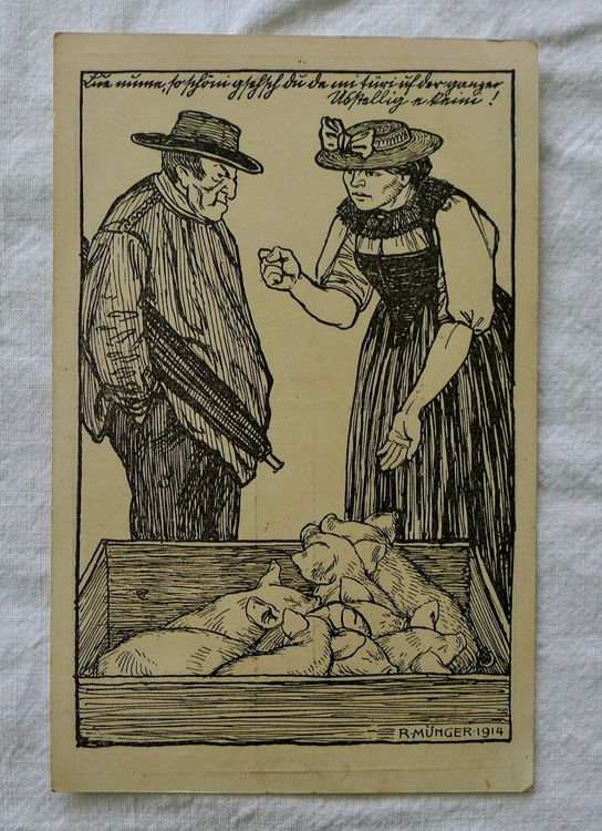 KÜNSTLER AK Landesausstellung Bern 1914 | Kaufen auf Ricardo