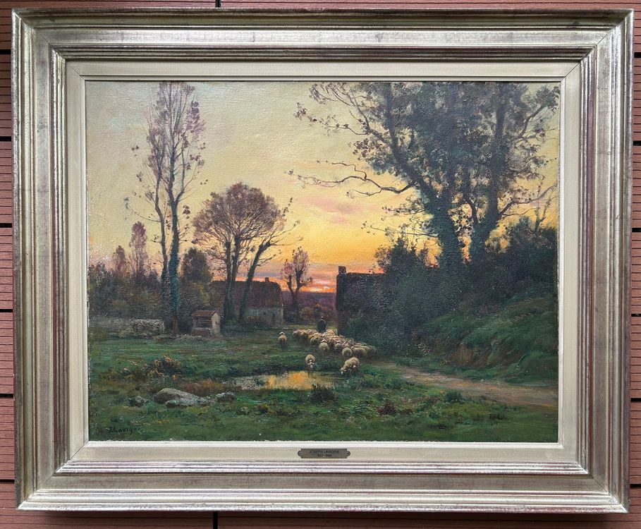 EMILE JOSEPH LAVIGNE (1827-1875) - orig. Ölgemälde (Gebraucht) in Chur ...