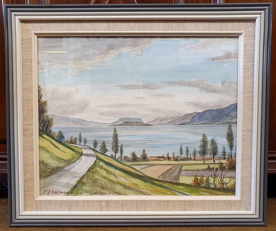 Am Bielersee - Friedrich Johann ERISMANN (1911-1995) (Gebraucht) in Luzern für CHF 30 – mit ...
