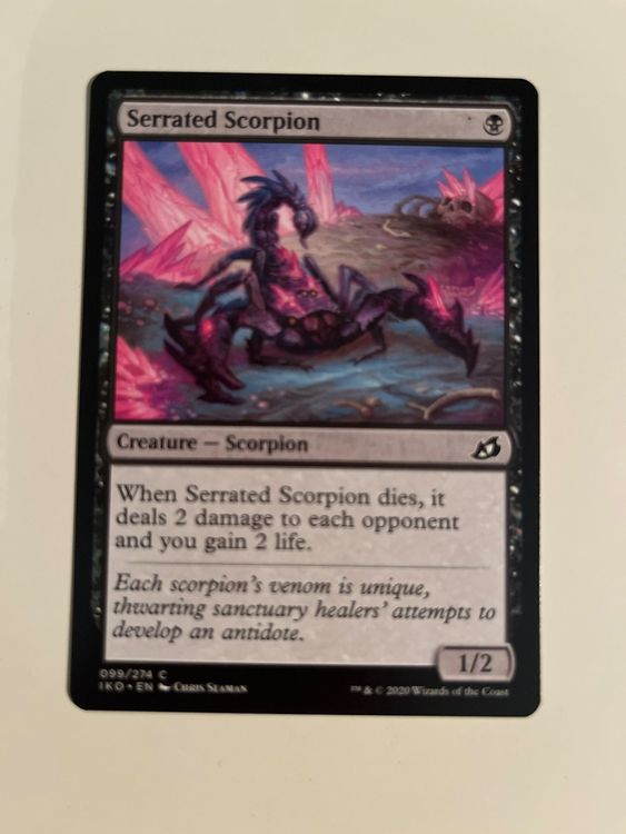 1 x Serrated Scorpion - Magic: The Gathering - MtG (Gebraucht) in ...