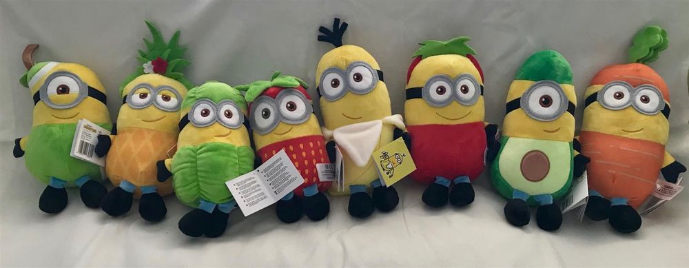 Minions - 8 minions fruits et légume | Acheter sur Ricardo