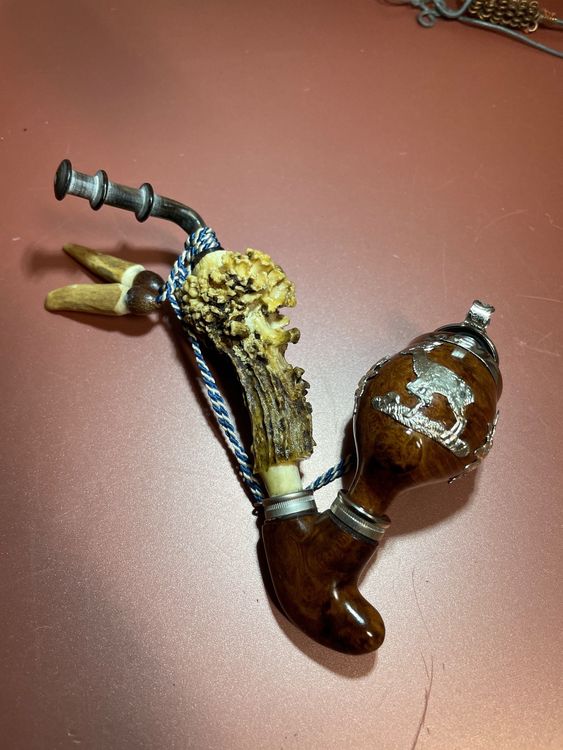 Jäger Pfeife mit Rehbockhorn neu (Gebraucht) in für CHF 50 – mit ...