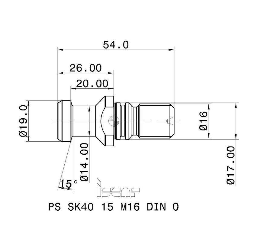 Anzugsbolzen DIN 69872 SK 40 (Gebraucht) in Leutwil für CHF 50 – mit Lieferung auf Ricardo kaufen