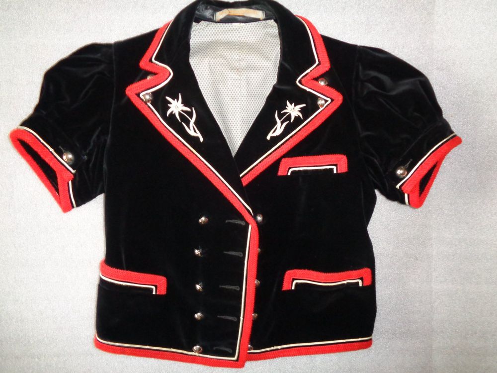 BERNER MUTZ TRACHT JODLER JACKE GRÖSSE 44 EDELWEISS (Gebraucht) in ...