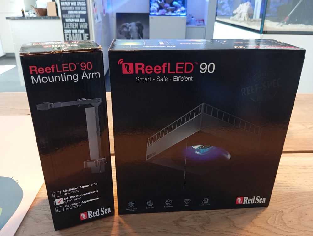 ReefLED 90 Aquarium LED Beleuchtung Red Sea mit Halterung (Gebraucht) in Härkingen für CHF 180 ...