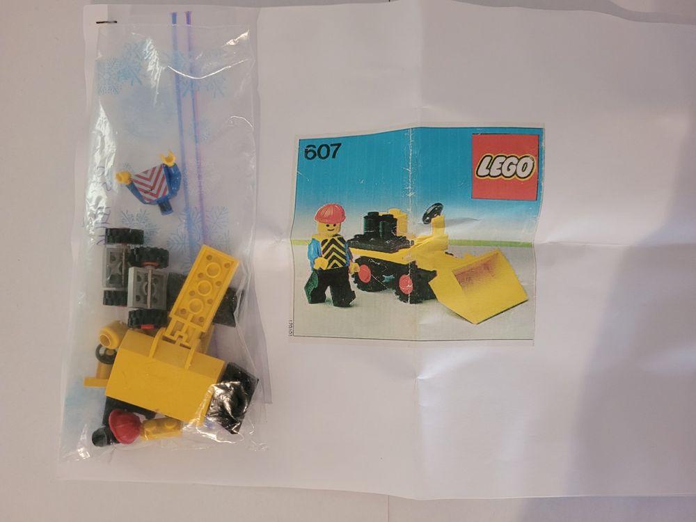 Lego 607 Mini Loader 1979 m.BA gebraucht (Gebraucht) in für CHF 5 – mit ...