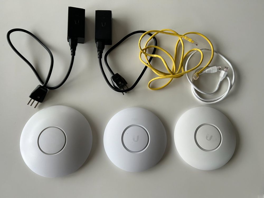 3 x Unifi AP-LR + PoE Injector | Kaufen auf Ricardo