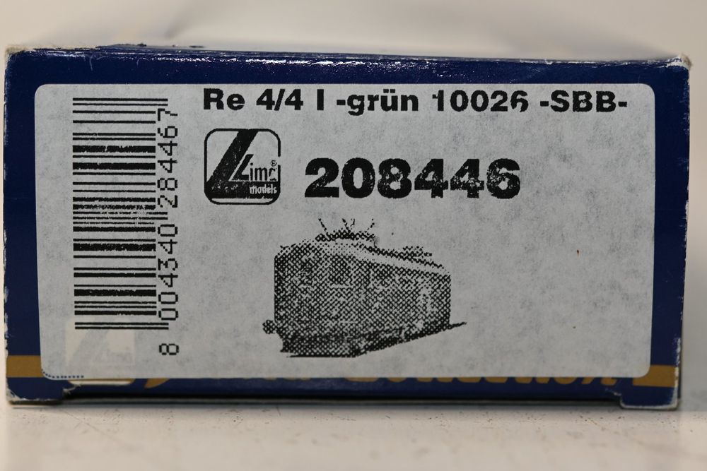SBB Re 4/4 10026 Lima H0/DC (Gebraucht) in Laupen ZH für CHF 101 – mit ...