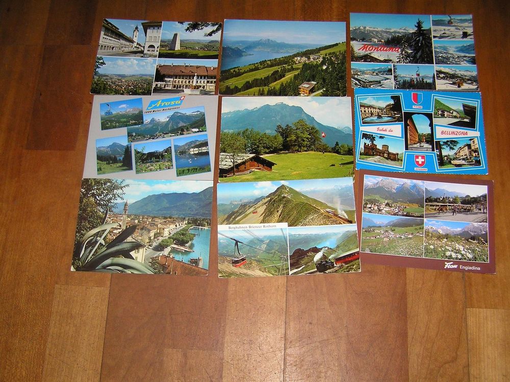 100 Karten Schweiz (Gebraucht) in Lumbrein für CHF 5 – mit Lieferung auf Ricardo kaufen