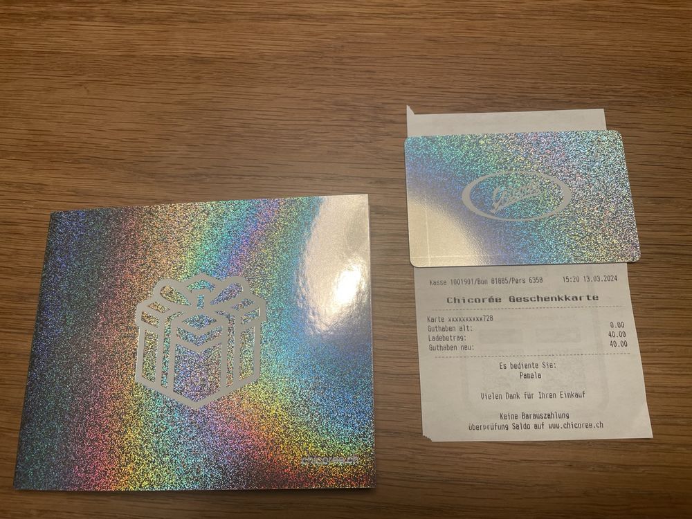 Chicoréé Gutschein CHF 40.- | Kaufen auf Ricardo