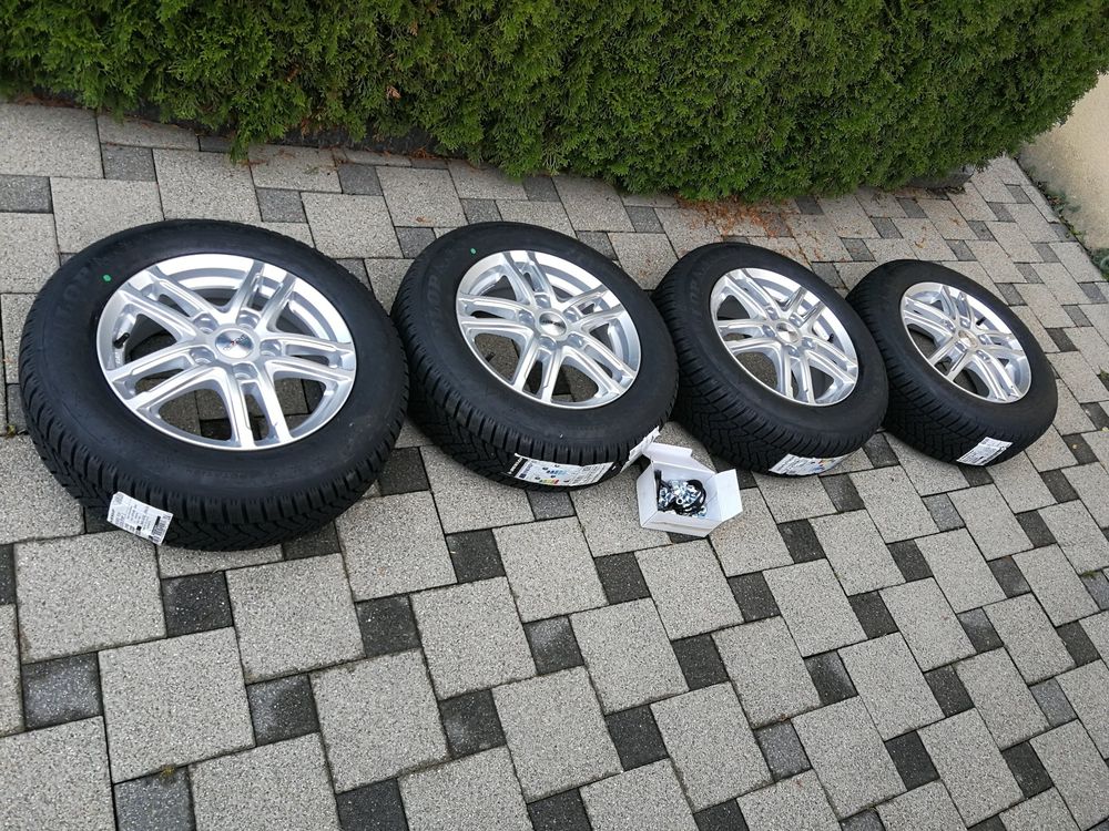 Dunlop Winterreifen mit Alu-Felgen NEU 195/65 R15 (Neu (gemäss Beschreibung)) in Igis für CHF ...