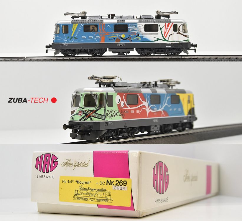 HAG 269 E-Lok Re 4/4 II "Bourret" SBB H0 GS Analog mit OVP | Kaufen auf ...