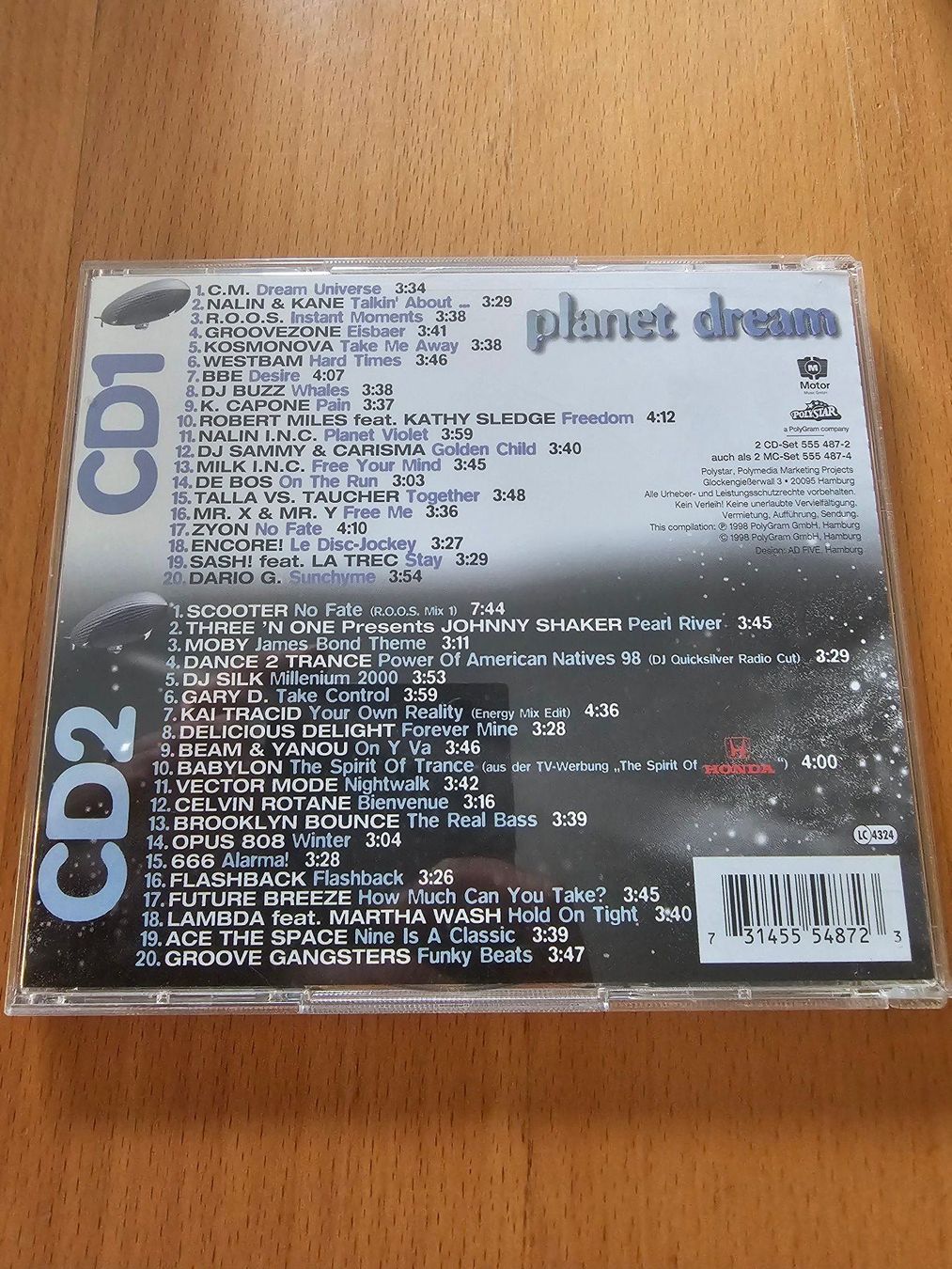 2 CD - Various – Planet Dream Vol. 1 (1998) (Gebraucht) in Biberist für ...