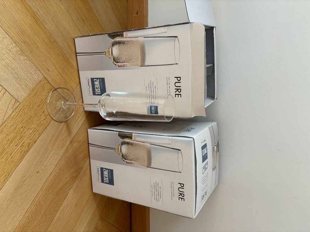 Zwiesel Glas - Pure Sektglas (Neu und originalverpackt) in Dübendorf für CHF 30 – nur Abholung ...