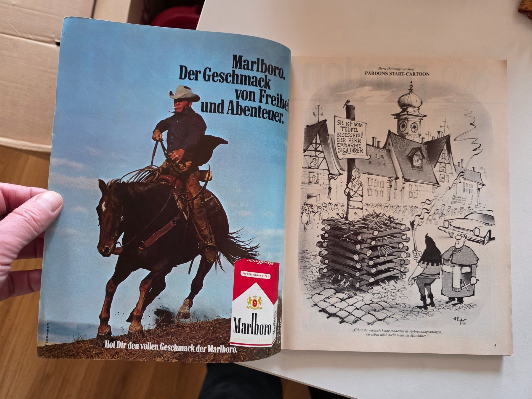 Satire Zeitschrift PARDON 9/ 1976 - Kanzler Helmut Schmidt (Gebraucht ...