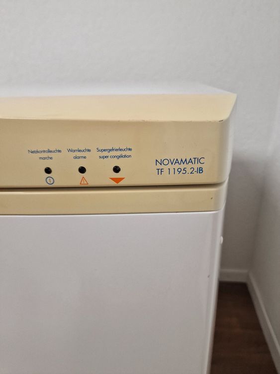 Gefrierschrank Tiefkühler Novamatic TF 1195-IB (Gebraucht) in Kölliken ...