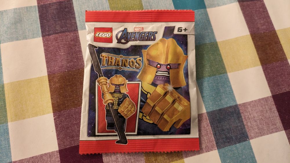 NEU - Lego Marvel Thanos Minifigur (242215) - Doppelklinge | Kaufen auf ...