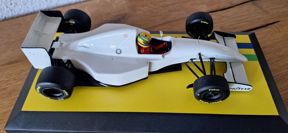 McLaren MP4/8B Lamborghini F1 1993 Ayrton Senna Unikat 1:18 (Neu ...