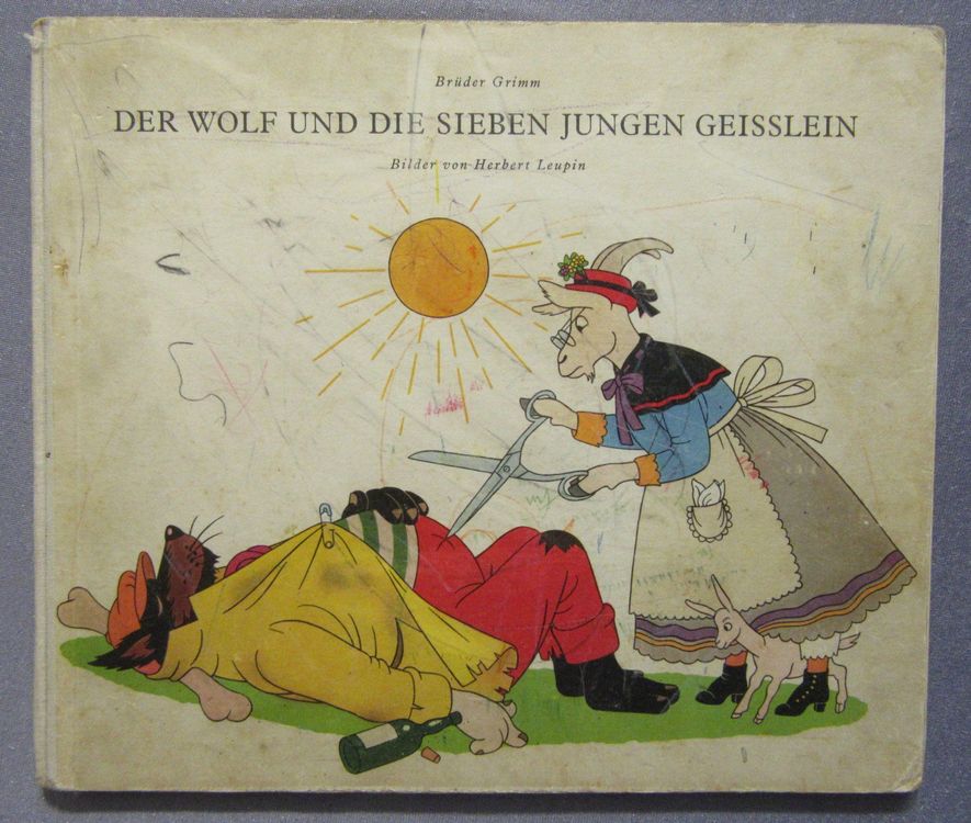 Der Wolf und die sieben jungen Geisslein - Herbert Leupin (Gebraucht) in Auenstein für CHF 3 ...