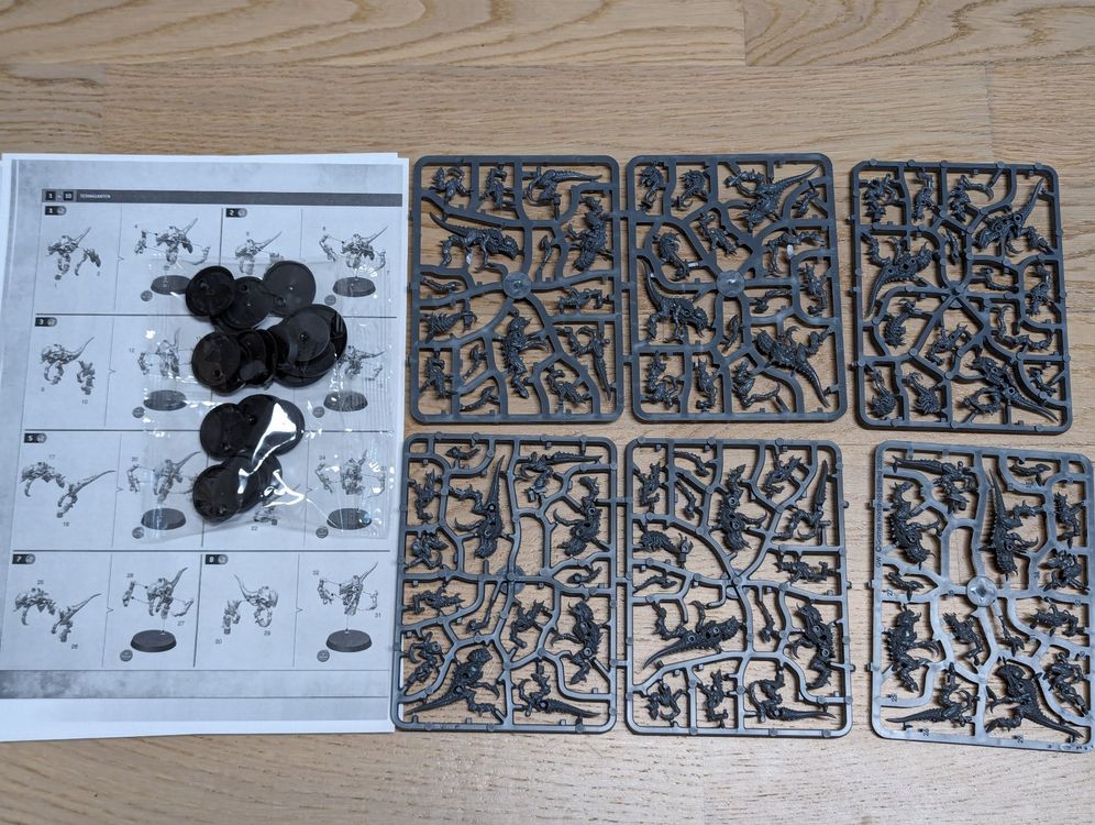 Warhammer 40k Tyraniden: 20 Termaganten inkl. 2 Ripper | Kaufen auf Ricardo