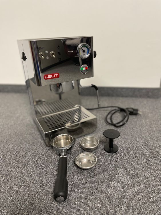 LELIT Glenda PL41PLUS Espressomaschine (Edelstahl) (Gebraucht) in ...