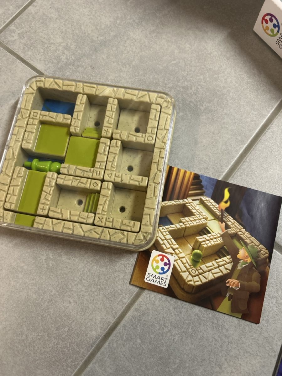 Smart Games Temple Trap - Knobelspass f. 1 Person ab 7 J. (Gebraucht ...