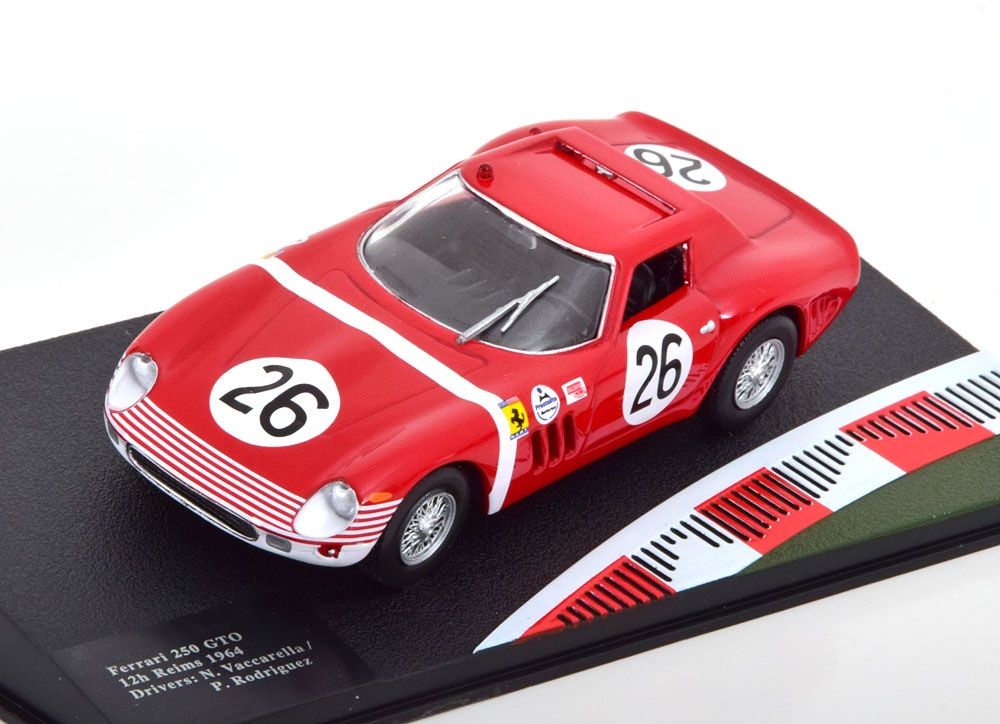 1:43 Ferrari 250 GTO No.26, 12h Reims 1964 Vaccarella/Rodrig (Neu und originalverpackt) in ...
