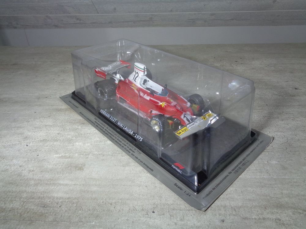Premium Collectibles 1:24 F1 Ferrari 312 T Niki Lauda 1975 (Neu und ...
