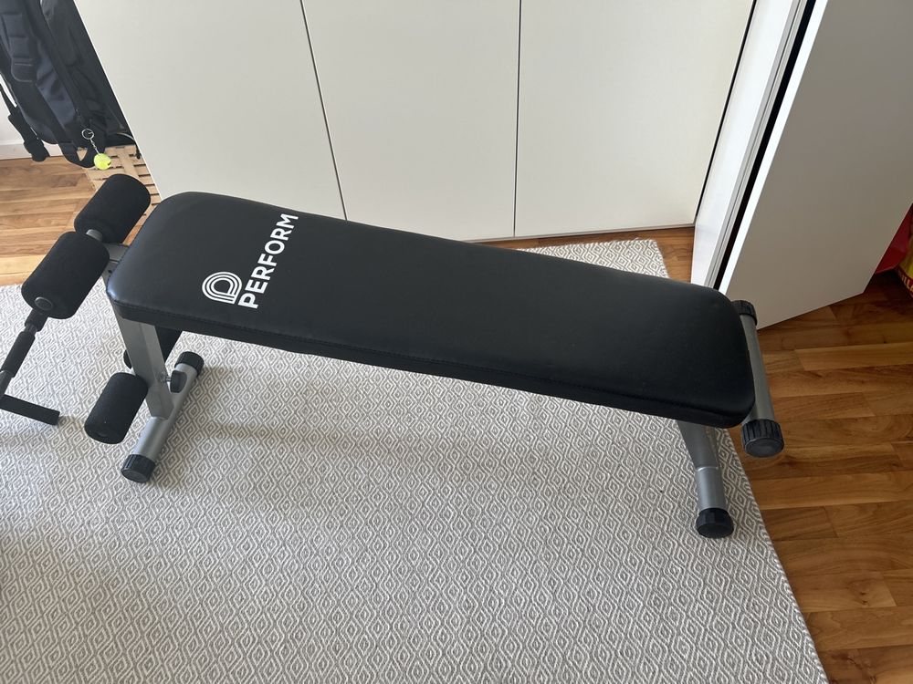 Perform Weight Bench Adjustable Fitness Training Home Gym Eq (Gebraucht ...
