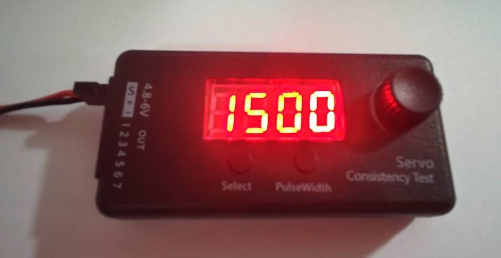 Servo-Tester zum Prüfen aller analogen und digitalen Servos | Kaufen ...