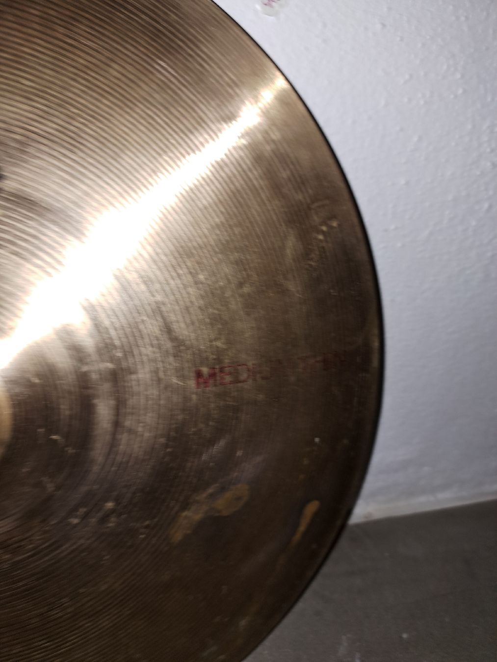 Paiste Dixie Medium Thin 14" Becken - Vintage Rarität (Gebraucht) in ...