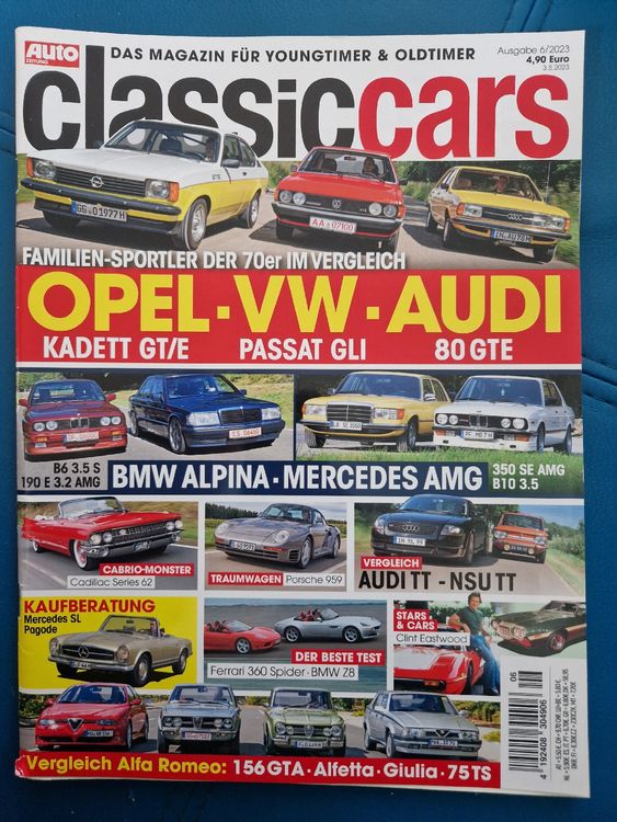 Alpina B6/Mercedes 190 3,2 AMG B10 350 SE AMG Audi TT Nsu TT (Usato) a ...