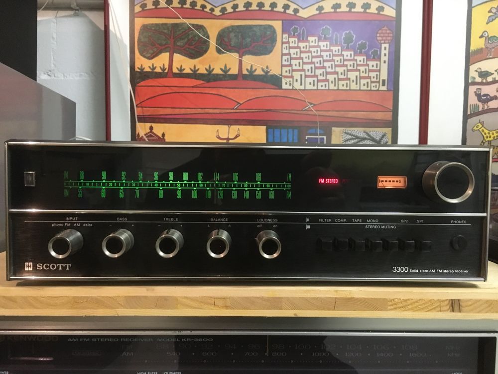 Scott Receiver 3300 Stereomaster, schön und selten! | Kaufen auf Ricardo