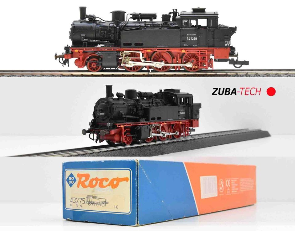 Roco 43275 Dampflok BR 74 DB H0 GS Analog mit OVP (Gebraucht) in St. Gallen für CHF 72 – mit ...