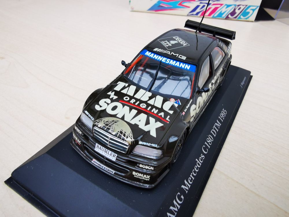 Minichamps 1/43 AMG Mercedes C180 DTM 1995 , Magnussen (Neu und ...
