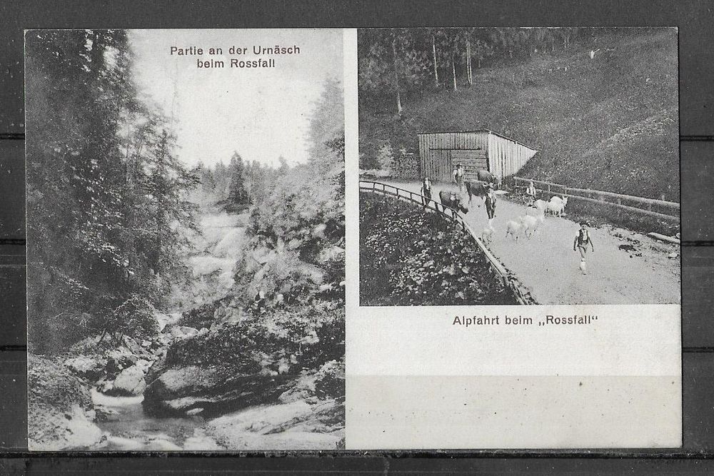 AR Urnäsch 1916 Alpfahrt beim Rossfall | Kaufen auf Ricardo