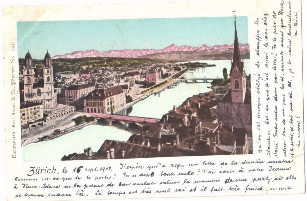 AK: Zürich 1903 | Kaufen auf Ricardo