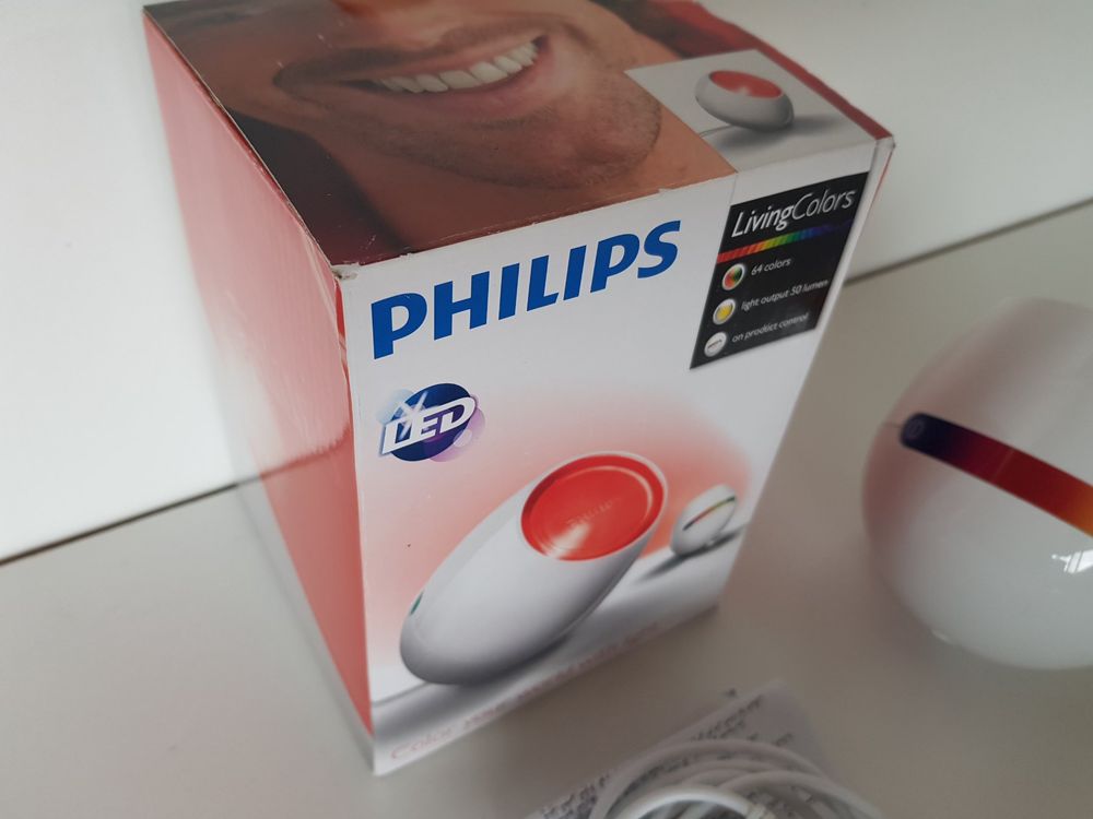 Philips LED Living Colors Micro Lampe 64 Colors 4.7W (Gebraucht) in für ...